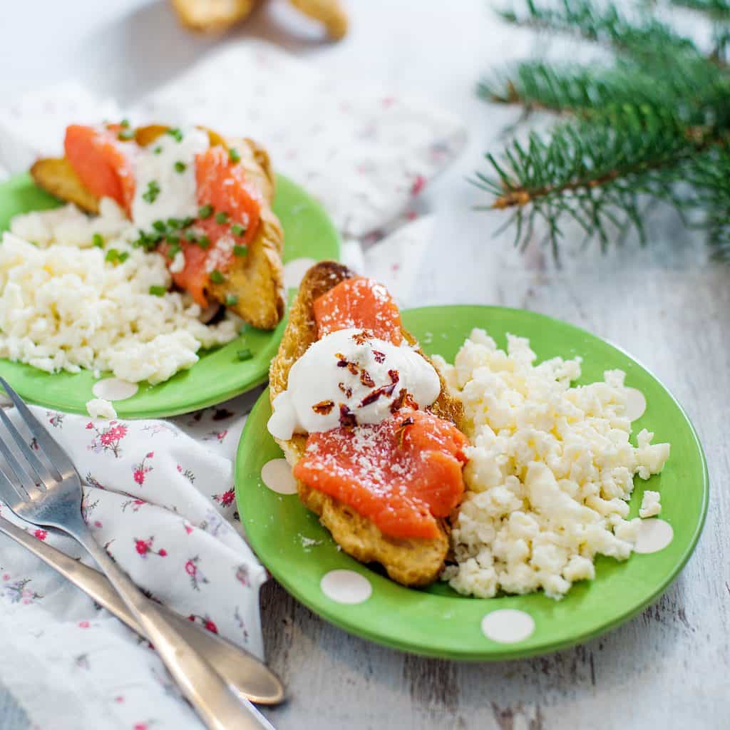 Festive French Toast Rolls – Baby Led Weaning